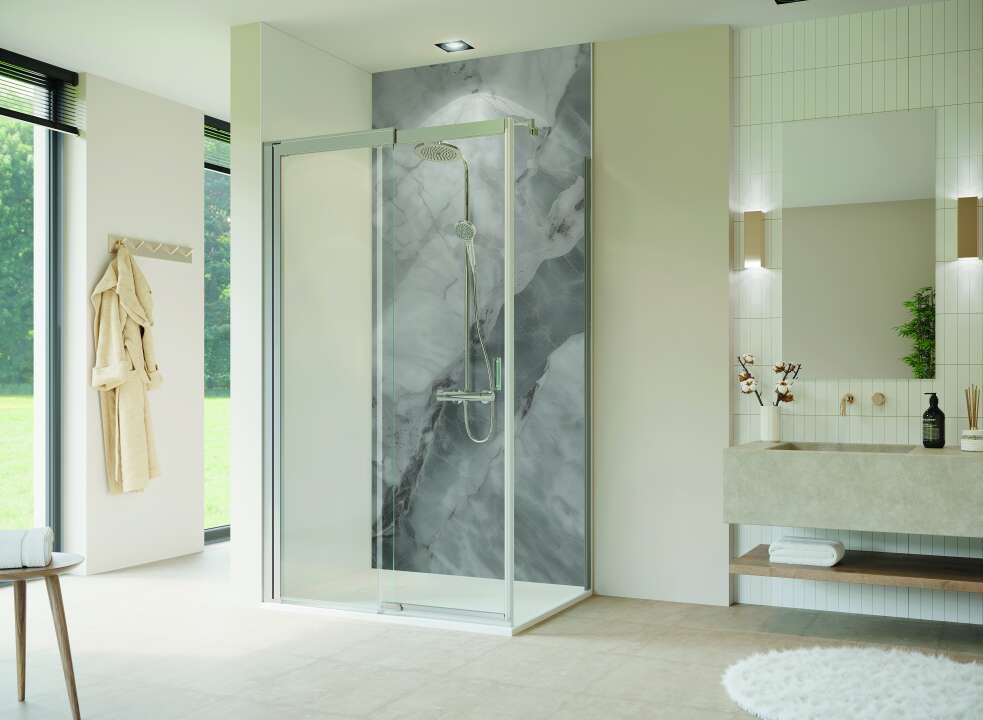 Roth France | Panneau mural douche VIPANEL CARISSIMA CENDRE BRI ...